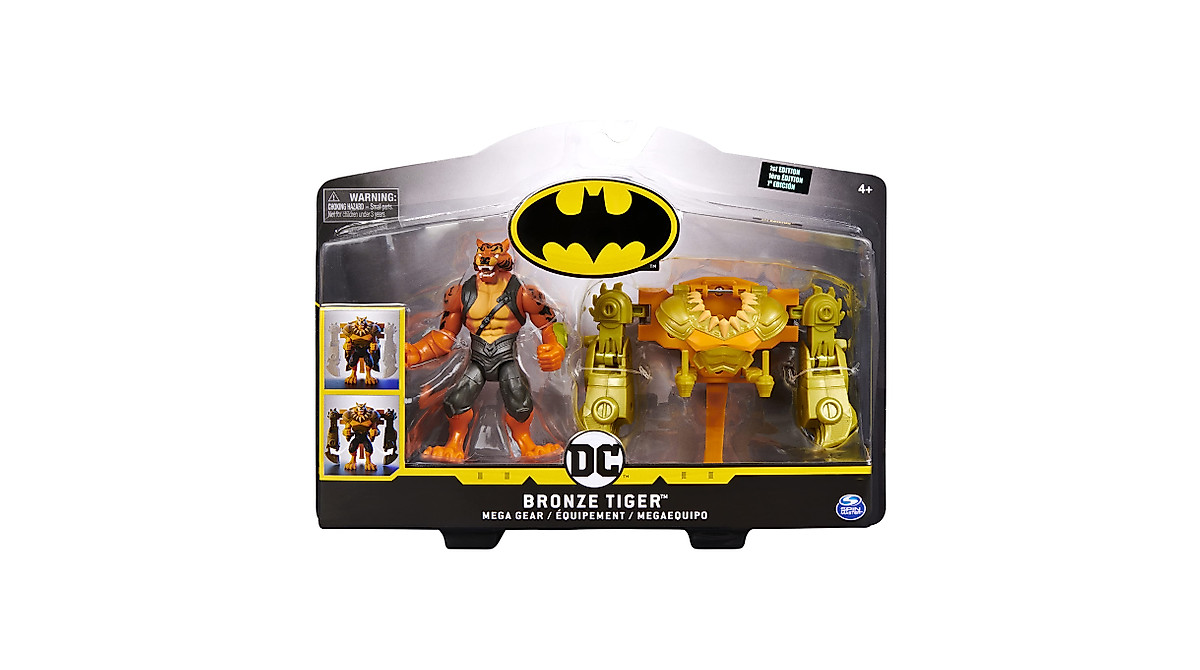 Batman Bronze Tiger 4-inch Action Figure with Transforming Armor