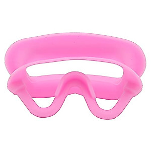 2pcs Mouth Opener, Silicone Silicone Cheek Retractor, Reusable Portable Dental Oral Cheek Flexible Retracto for Oral Mouth Opener Dental Challenge Game[pink]