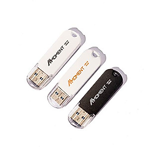 Mmoment MU50 128GB Single Pack USB 3.0 Flash Drive, Thumb Drive for Data Storage, Memory Stick with Read Speed up to 110MB/s, Compact Size Jump Drive, Modern Matte White (128GB)