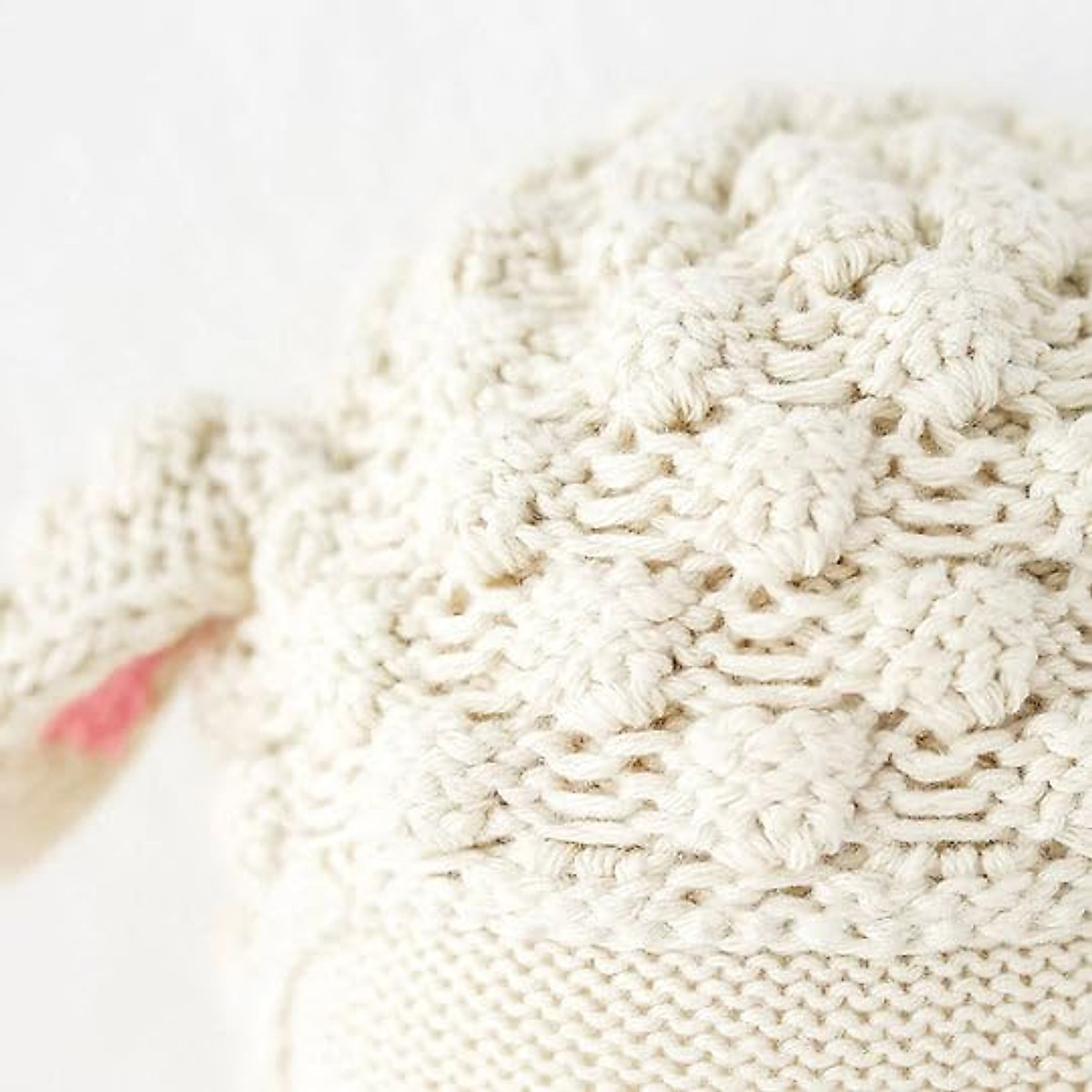 cuddle + kind Avery The Lamb Little 13" Hand-Knit Doll – 1 Doll = 10 Meals, Fair Trade, Heirloom Quality, Handcrafted in Peru, 100% Cotton Yarn