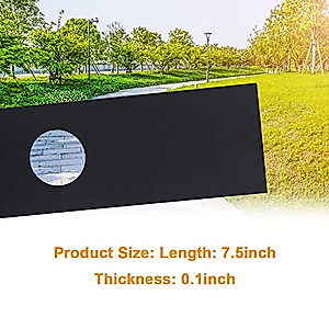 2 Pack 7-1/2" Edger Blades (1” Center Hole), for Ryobi 613223, Craftsman 85719 79240, Echo 720-237-001, Stihl 4133-713-4101, Maruyama 216062. Green Machine 237001, Universal Compatible Most Edger.