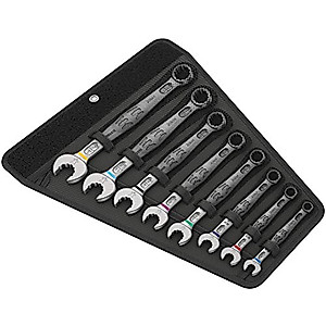 Wera 05020241001 6003 Joker 8 Imperial Set 1 Combination Wrench Set, Imperial, 8 Pieces