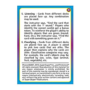 Super Duper Publications | Articulation Photos S Blends Sound Fun Deck Flash Cards | Educational Learning Resource for Children