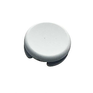 Huasheng Suda Thumbstick Joystick Cap Replacement for Nintendo 2DS 3DS 3DS XL LL Joystick Cap Thumbstick Thumb Stick Cap Nub (Light Gray)