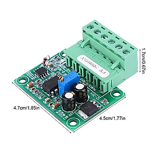 Frequency to Voltage Converter 0-200Hz to 0-5V Inverter Digital to Analog Converter FV-200Hz5V F/V Conversion Module