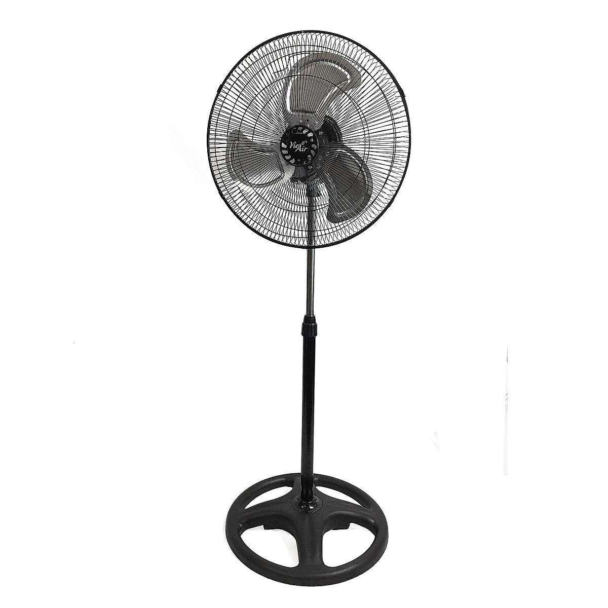 Vie Air Collection Indoor Fan Series, 18 Inch, Black VA-18PB