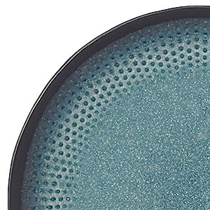 Pfaltzgraff 5267773 Maddox 12-Piece Dinnerware Set, teal