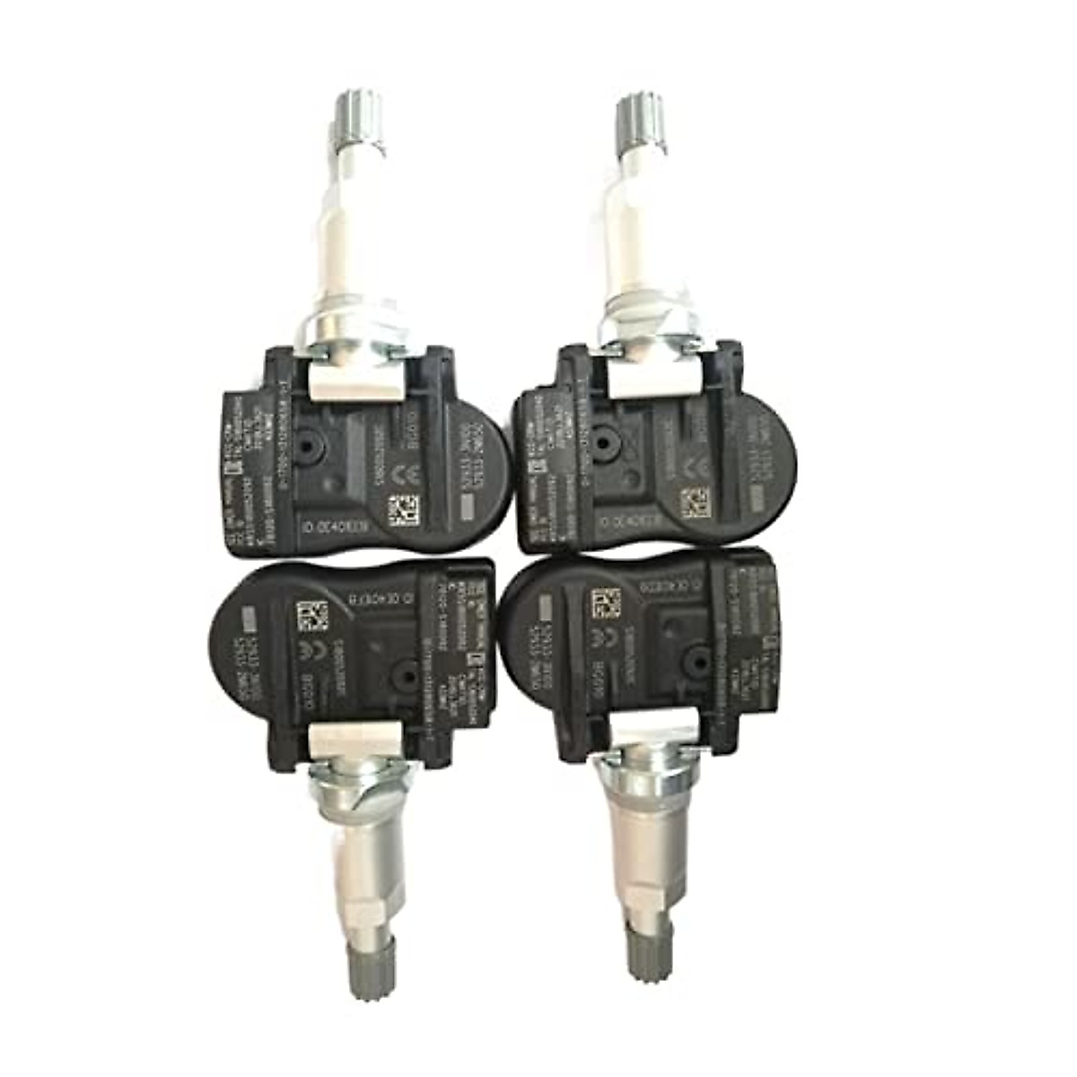 tire Pressure Senso 4PCS 529333N100 529332M650 TPMS Sensor Tire Pressure Monitor System Compatible with Hyundai Santafe 2013-2019 Kia ceed(JD) 2012-2018 Vehicle Sensor