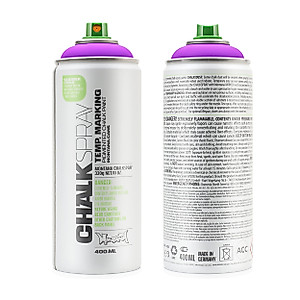 Montana Cans Montana Chalk Spray Paint, 400ml, Violet, 13.5 Fl Oz (Pack of 1)