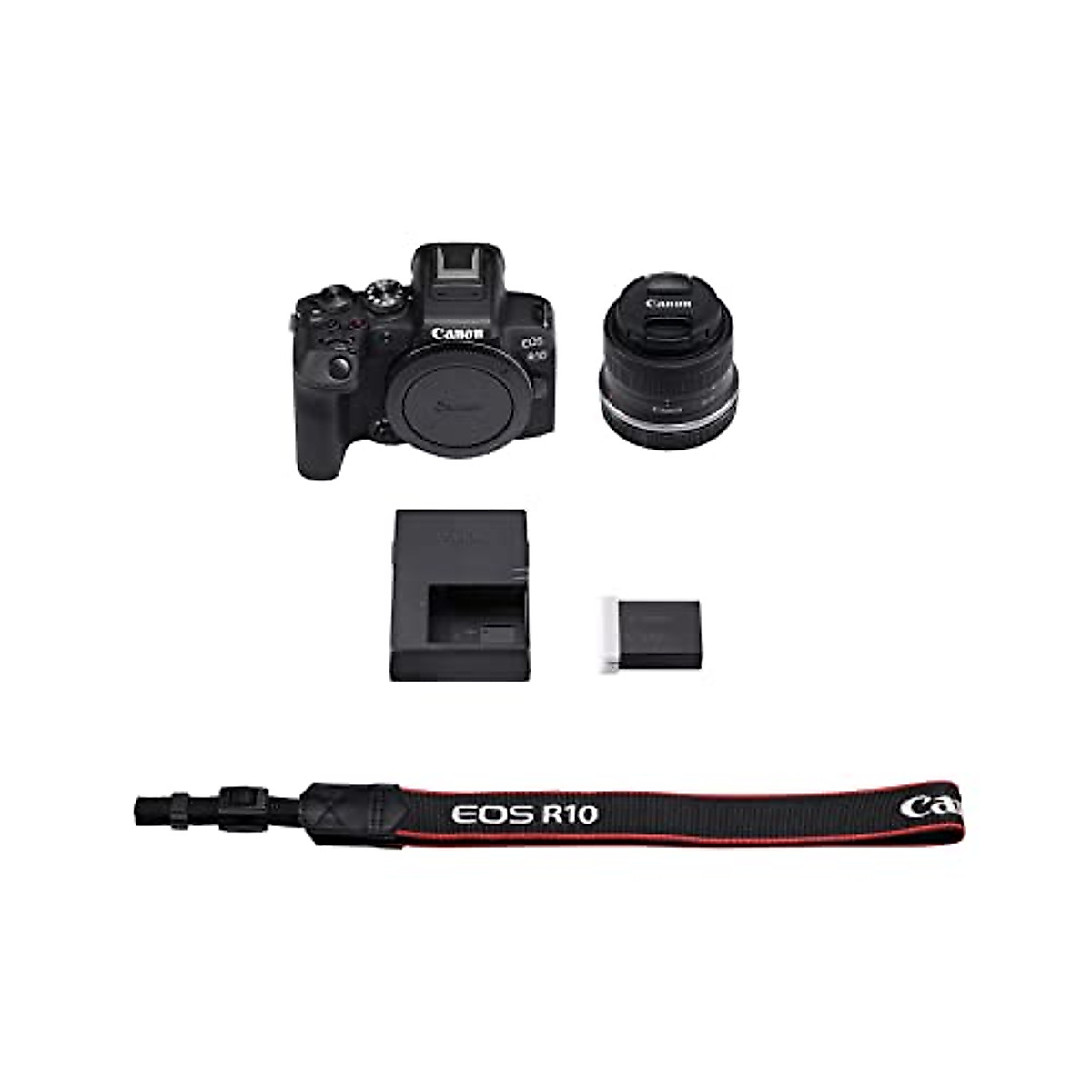 Canon EOS R10 Mirrorless Camera w/RF-S18-45mm f/4.5-6.3 is STM Lens Kit (Renewed)