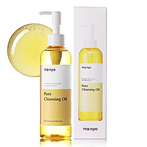 ma:nyo Pure Cleansing Oil Korean Facial Cleanser, Blackhead Melting, Daily Makeup Removal with Argan Oil, for Women Korean Skin care 6.7 fl oz