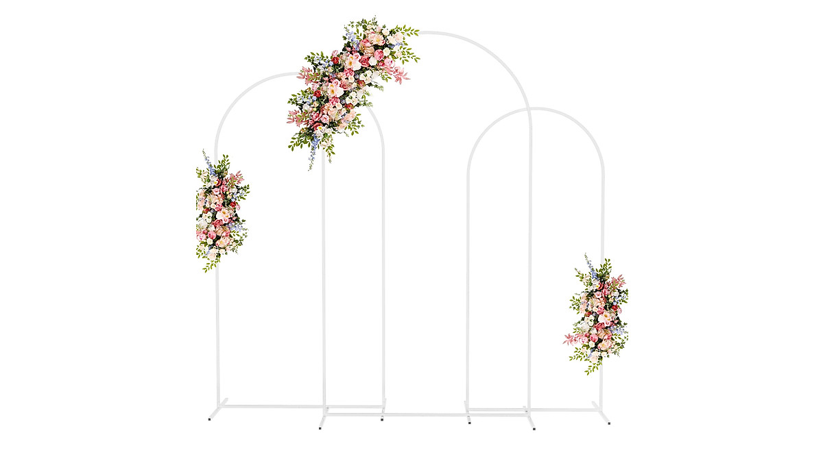 Fomcet Wedding Arch Stand Set - Elegant Decor for Events