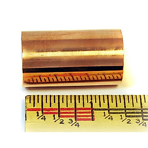 Polished Copper Pipe "Stubby" Guitar Slide (1.5 inch)