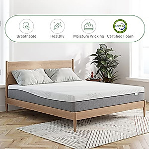 Novilla King Size Mattress, 12-Inch Gel Memory Foam Mattress for Good Sleep, Pressure Relieving, Matrress-in-a-Box, CertiPUR-US Certified, Medium Plush