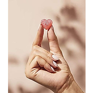 VEGAMOUR GRO Biotin Gummies for Hair, Natural Strawberry Flavor, 30 Count