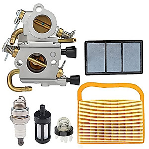 Butom TS420 TS410 Carburetor with Filter Maintenance Kit for TS410Z TS420Z Concrete Cut-Off Saw C1Q-S118 4238 120 0600 Carb