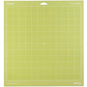 Cricut StandardGrip Machine Mats 12in x 12in, Reusable Cutting Mats for Crafts with Protective Film, Use with Cardstock, Iron On, Vinyl and More, Compatible with Cricut Explore & Maker (2 Count)