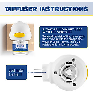 Calming Diffuser for Cats, Cat Calming Plug Diffuser - Cat Calming Pheromone Starter Kit Helps Ruduce Anxious, Anti-Stress & Comforts Cats, Pet Supplies Plug In Diffuser for Cats Anxiety Relief - 48ml