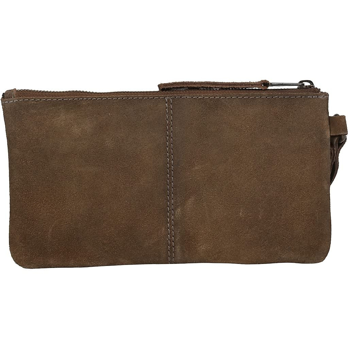 Cowhide Saddle Tramp Wristlet