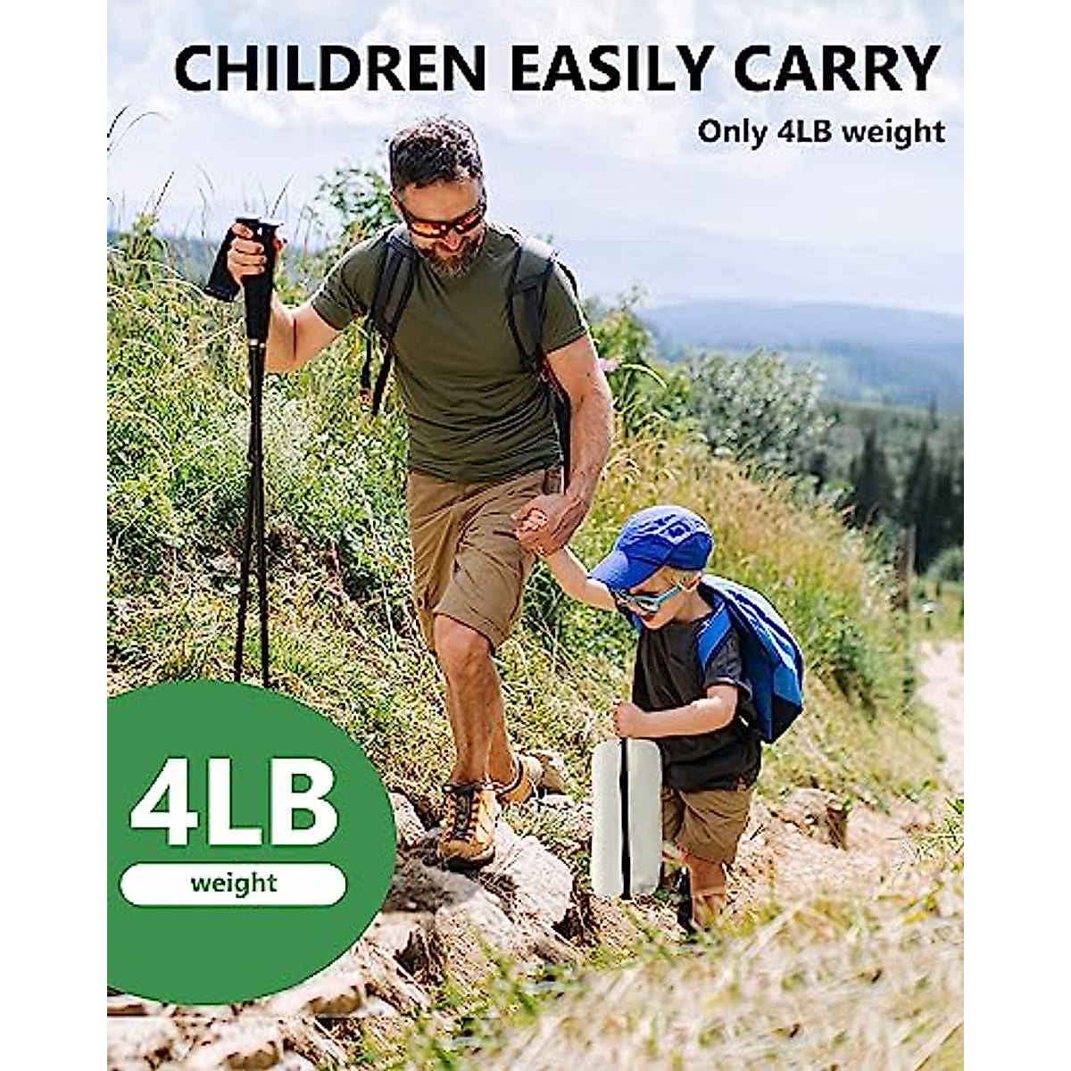 logard Lightweight Portable Camping Chair,Folding Outdoor Chair High Load Capacity,Sturdy Folding Chair for Hiking,Beach,Fishing,Festival, Hiking, Backpacking