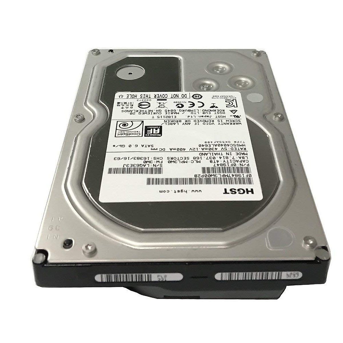 HGST MegaScale DC 4000.B HMS5C4040ALE640 (0F19847) 4TB Coolspin 64MB Cache SATA 6.0Gb/s 3.5in Enterprise Hard Drive w/ 3 Years Warranty (Renewed)