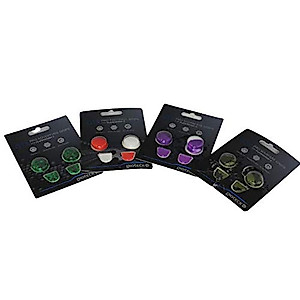 Gioteck GTX PS4 – Thumb Grips PS4 Silicone Caps/Caps for Joysticks Playstation 4 – Non-Slip – Aiming Aid – PS4 Controller Protection – Camo Mauve and White
