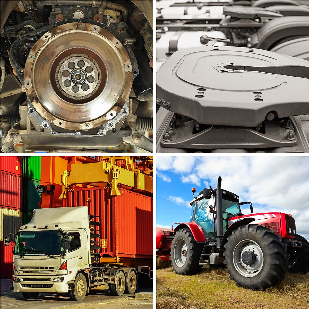 AtomLube Ultra Heavy Duty Red Grease, 10-Pack of 14 Oz. | Waterproof Lubricant & High Temp Grease for Metal Surfaces | Wheel Bearing Grease for Semi Truck Accessories