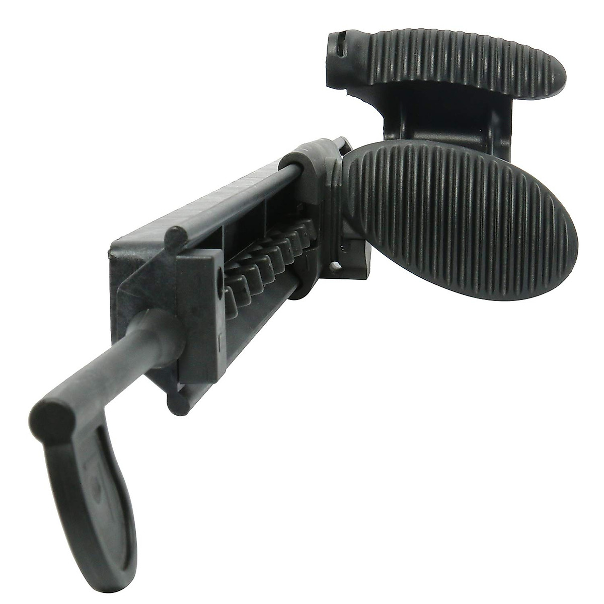 NovelBee Pair Adjustable Locking Foot Braces Pedals Foot Pegs for Kayak Boat Direction Control (Left and Right)