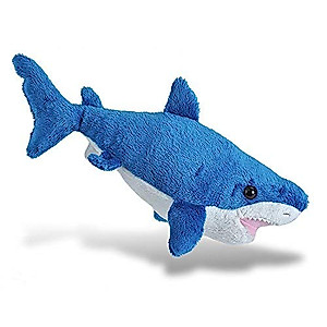 Wild Republic Mako Shark Plush, Stuffed Animal, Plush Toy, Gifts for Kids, Sea Critters 11 Inches