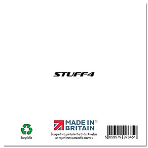 Stuff4 Funny Happy Birthday Cards for Dad - Care Home - Joke Birthday Card for Dad from Son Daughter, Birthday Gifts, 5.7 x 5.7 Inch Humor Father's Day Greeting Cards Gift for Daddy Papa