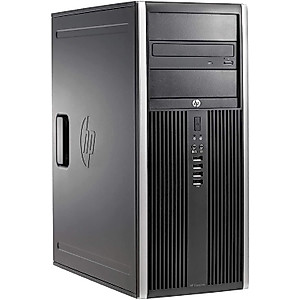 HP Elite 8200 Mini-Tower Workstation - Core i7 upto 3.8GHZNew 250GB SSD + 2TB HDD - 16GB RAM - WIFI - 1GB Video Card w/ HDMI - DVD-ROM - Windows 10 Pro 64-Bit - (Renewed)