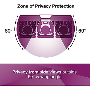 3M High Clarity Privacy Filter for 24.0" Widescreen Monitor (16:10) (HC240W1B)