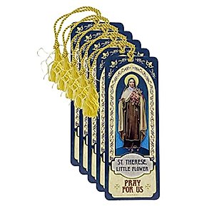 St Therese Little Flower Laminated Bookmark Set of 5