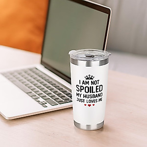 Gifts for Wife - Wife Gifts, Gifts for Her - Wedding Anniversary for Wife, Wife Birthday Gift Ideas, Mothers Day Gifts for Wife, Valentines Gifts for Her - I Love You Gifts for Her - 20 Oz Tumbler