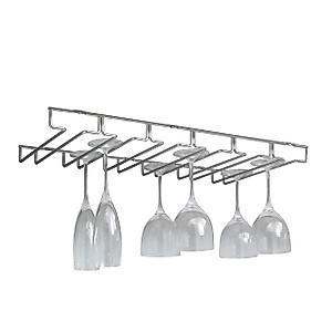 Organize It All Large Chrome Stemware Holder - 1876W