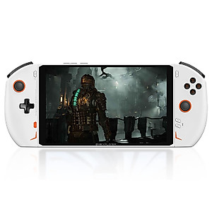 XAMMUE OneXPlayer 2 [AMD Ryzen 7 6800U] 8.4 Inches 5 in 1 Handheld PC Video Game Console One X Player 2 Portable Win 11 Home OS Laptop 2560x1600 Mini Pocket Tablet PC (White, AMD R7 6800U-32GB+1TB)