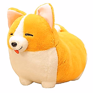Cartoon Corgi Dog Soft Plush Throw Pillow Animal Pillow Plush Toy