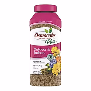 Osmocote Smart-Release Plant Food Plus Outdoor & Indoor₁, Granular Fertilizer with 11 Essential Nutrients, 2 lbs.