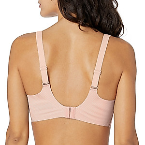 Bali Women's Easylite Wirefree Bra with Back Closure, DF3496, Dashing Buff White, L