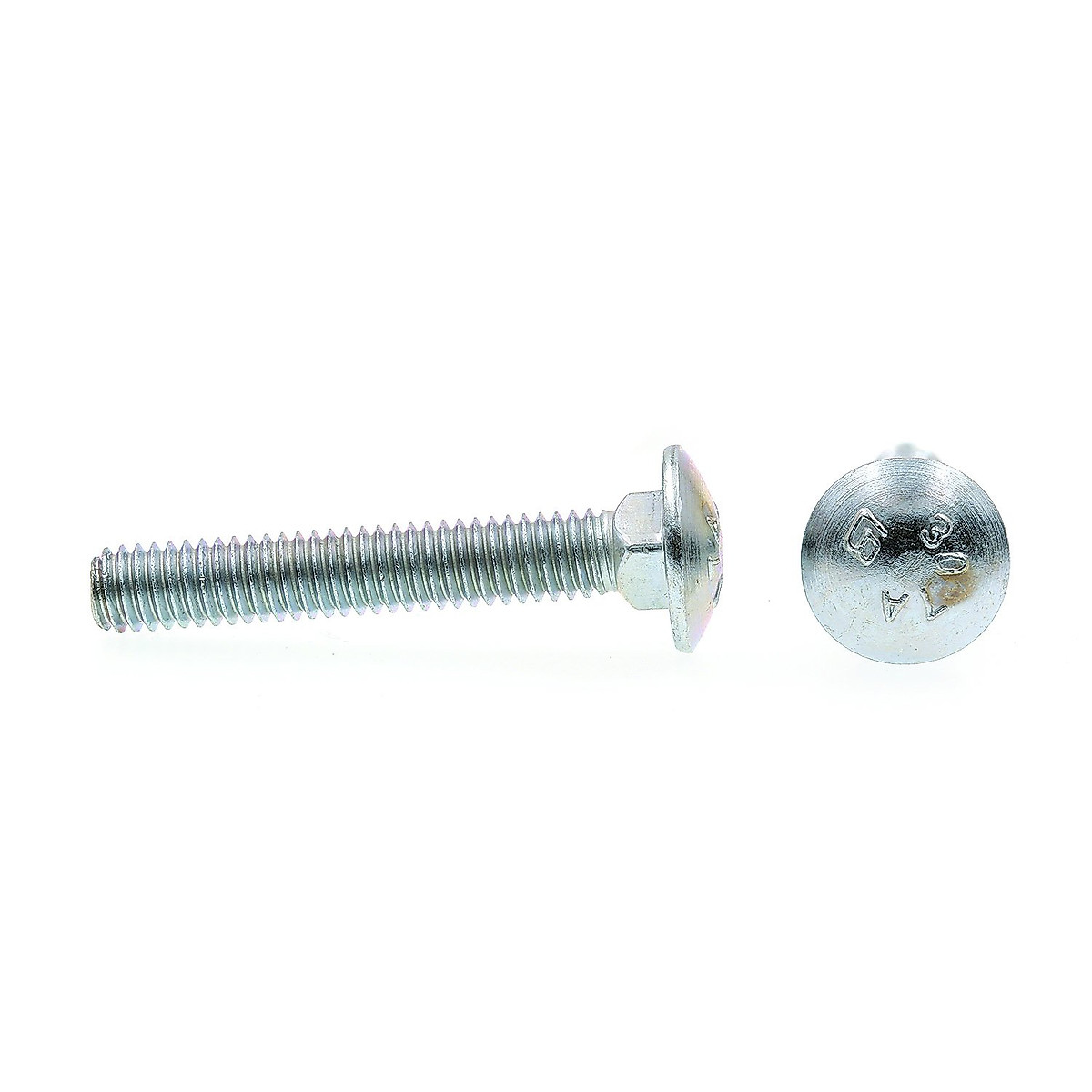 Prime-Line 9062965 Carriage Bolts, 5/16 In.-18 X 2 In., A307 Grade A Zinc Plated Steel (100 Pack)