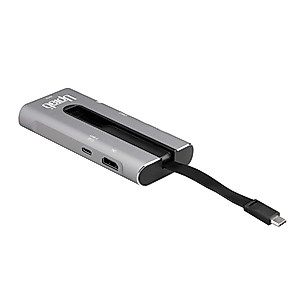 UPTab USB C 3.2 Gen 2 10Gbps 4K 60hz HDR Power Delivery 100W Hub - Compatible with Thunderbolt 3 New MacBook Pro 16in/Air iPad Pro iMac Mac Mini