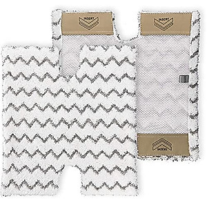 ConPus 2 Pack Replacement Steam Mop Pads for Shark Lift-Away Pro Steam Pocket Mop S3973 S3973D S3973WM & Genius Steam Pocket Mop S5002Q S5003A S5003D S6001W S6001WM S6002 S6002C S6003D S600W