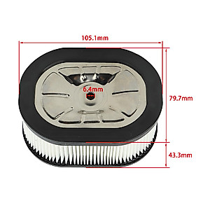 Mtanlo Air Filter For Stihl MS441 MS460 MS660 066 064 046 044 088 MS440 0000 120 1654, Air Filter