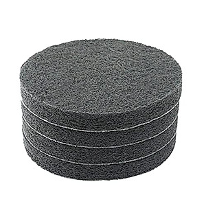 30PCS 3 inch Scrubber Pads Headlight Restoration Kit VÉZAAR Scouring Pad Hook and Loop Car Hub Cleaning Auto Painting Polishing Sanding Discs 600 to 800 Grit