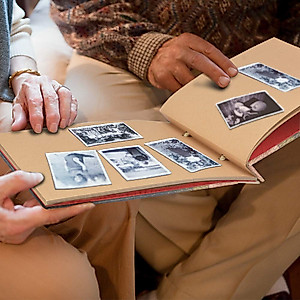 Photo Album Scrapbook, Our Adventure Book, DIY Handmade Album Scrapbook Movie Up Travel Scrapbook for Anniversary, Wedding, Travelling, Baby Shower, etc (Travel Scrapbook)