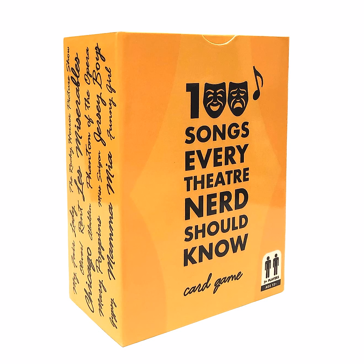 100 Songs Every Theatre Nerd Should Know - Ultimate Musical Theatre Broadway Card Game & Gift - Classic Deck