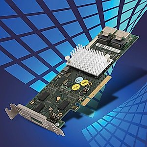 ASHATA SAS Controller 8-Port SATA+SAS Ports SAS2108 SATA/SAS Raid 6Gbs 512M Cache Controller Low Baffle,Support to 32 for SAS SATA Endpoint Devices