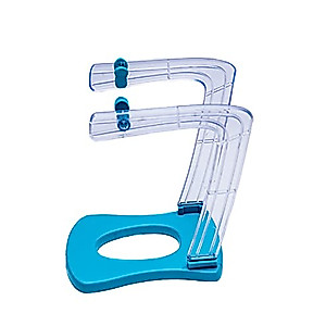 Jokari Jumbo Weight Bearing Clip and Fill Baggy Rack. Sturdy Stand Props Open Plastic Food Storage and Freezer Bags for Hands Free, No Mess Pouring of Leftovers, Meal Prep Ingredients or Snacks