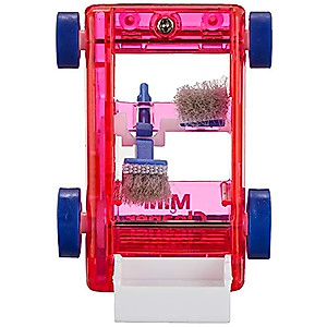 Midori Desktop Mini Cleaner and Dust Sweep, Pink Transparent (65612006)