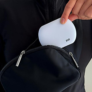 PUL Clear Aligner & Retainer Case | Compatible with Invisalign, Pul Tool, Retainers, Dentures, Mouthguards, Nightguards, & Floss Picks | Secure Magnetic Closure for Slim, Sleek Durable Design - Gray